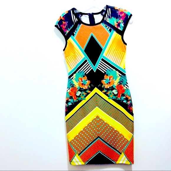 Bisou Bisou | Dresses | Bisou Bisou Michele Bohbot Floral Pastel ...